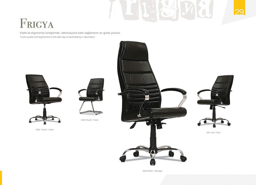 Frigya -- Ofis Koltukları | Reinart | Ofis Sistemleri | İstanbul I Turkey